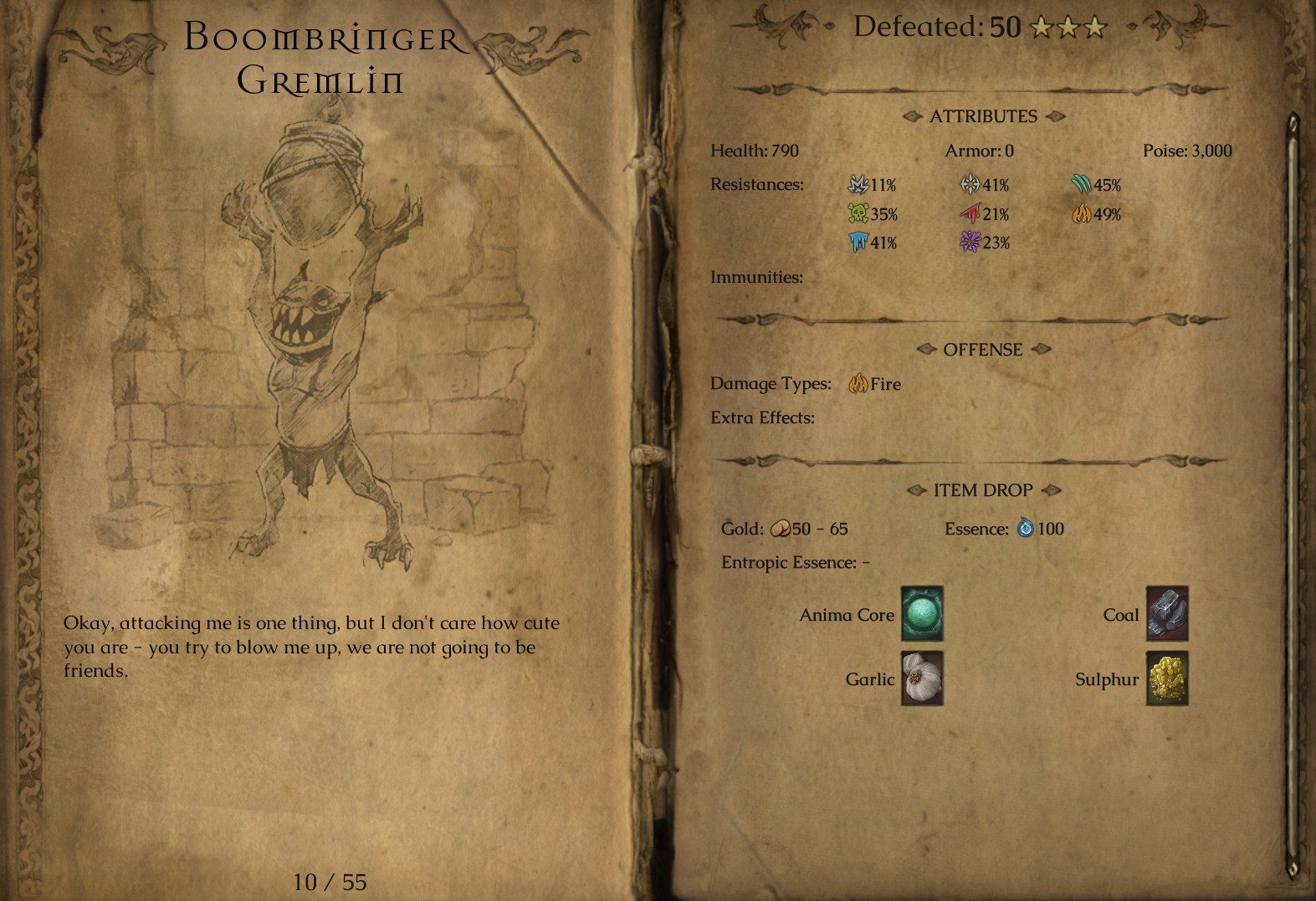 Boombringer Gremlin - Mandragora Wiki