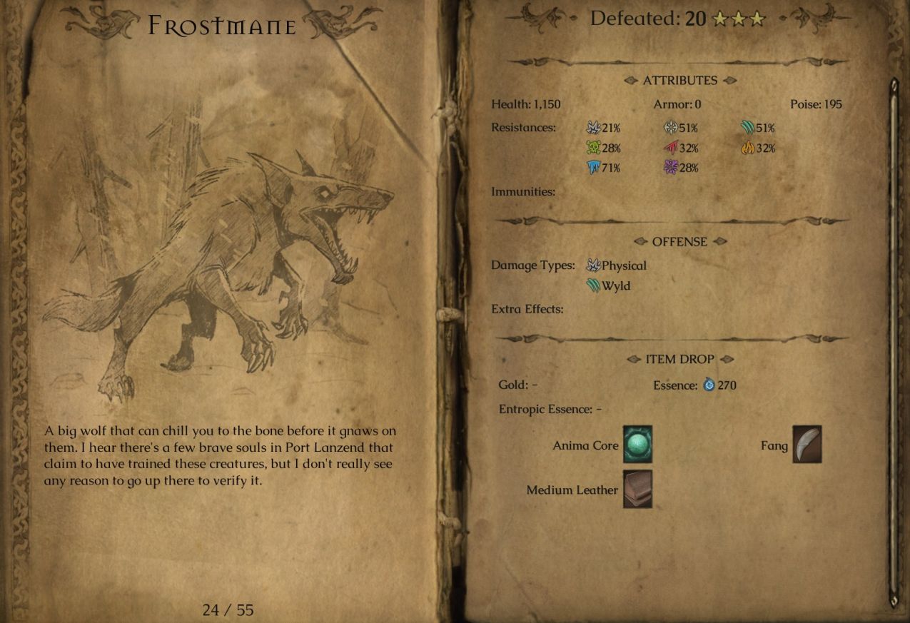 Frostmane - Mandragora Wiki